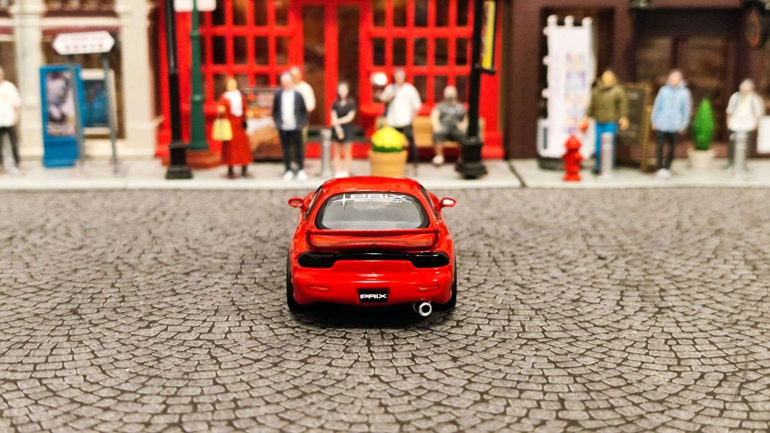 潮牌聯乘 - Tarmac Works Mazda RX-7 FD3S Mazdaspeed A-Spec ESDER - HKTOYCAR 手推車