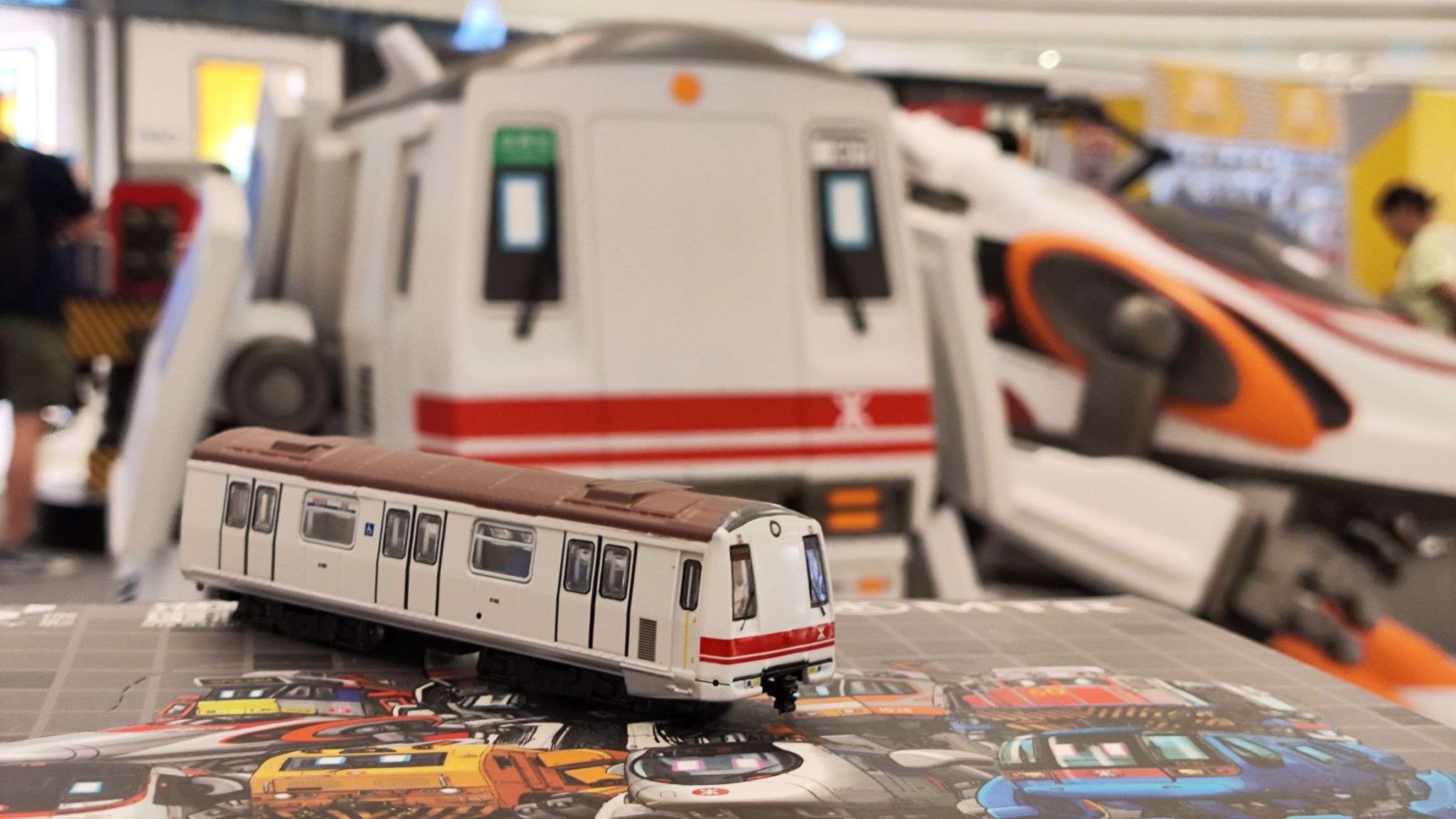 港鐵重機空降圍方 - Tiny 微影 x 香港重機主題展覽 2025 - HKTOYCAR 手推車