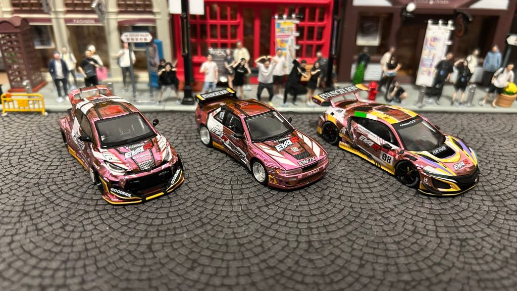 8號機出動 – POP RACE EVA RT Production Model Custom Type-08 POP RACE X 1087X Pandem S13 - HKTOYCAR 手推車